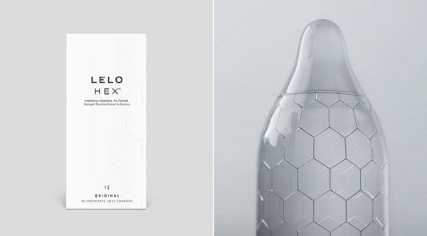 LELO HEX Condoms Wins Golden A'Design Award