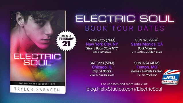 Helix Superstar Joey Mills Kicks Off 'Electric Soul Book Tour' - JRL CHARTS