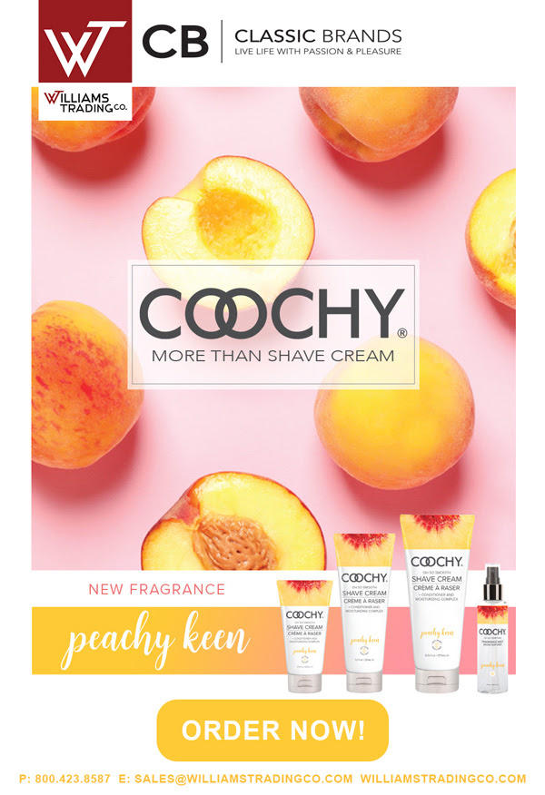 New Coochy Fragrance Peachy Now Available at Williams Trading Co. - JRL ...