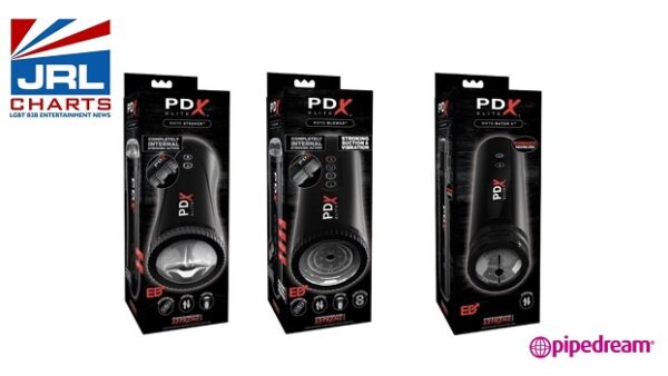 Pipedream Debuts Trio of PDX Elite 'Moto-Masturbators' for Men - JRL CHARTS