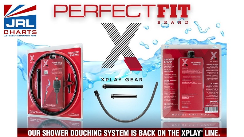 XPLAY Pro Shower Douche by Perfect Fit Brand A Must Stock - JRL CHARTS