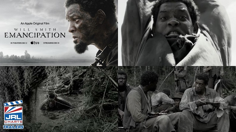 Emancipation (2022) Official Teaser starring Will Smith - JRL CHARTS