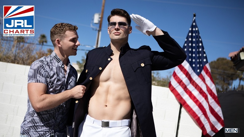 Malik Delgaty & Jack Waters in Honoring The Marine's Cock